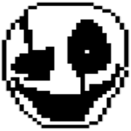 UNDERTALE CALL OF THE VOID GASTER FACE [SPRITE 3]