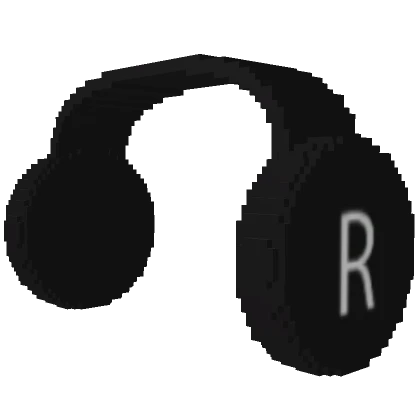 8bit Clockwork Headphones (Black) | Roblox Item - Rolimon's