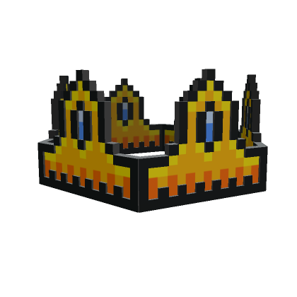 8-Bit Royal Crown | Roblox Limited Item - Rolimon's