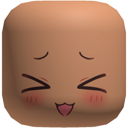 Cute Joyful Blush Face Mask | Roblox Item - Rolimon's