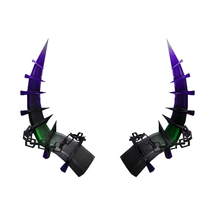 Poisoned Horns of the Toxic Land | Roblox Item - Rolimon's