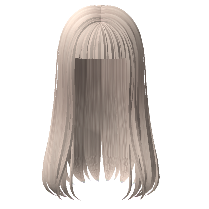 Platinum Cute School Formal Hair | Roblox Item - Rolimon's