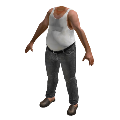 Unemployed Fat Father Body | Roblox Item - Rolimon's