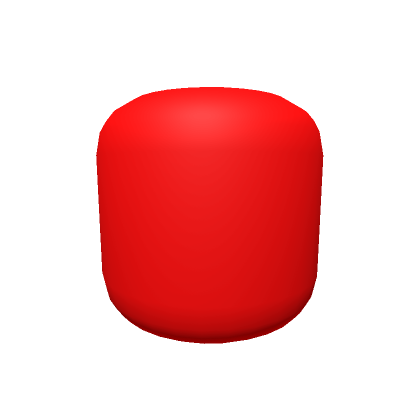 Faceless Bright Red Head | Roblox Item - Rolimon's