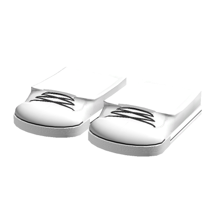 White plain shoe Low Cut [1.0 Blocky] | Roblox Item - Rolimon's