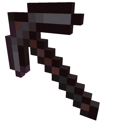 Minecraft Netherite Pickaxe | Roblox Item - Rolimon's