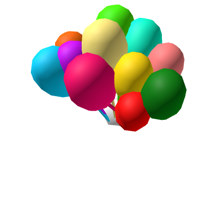 Balloons Large Multi Color Backpack | Roblox Item - Rolimon's