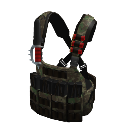 Special Forces Tactical Camo Army Vest | Roblox Item - Rolimon's