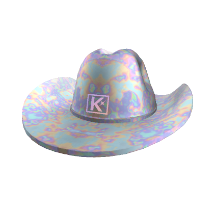 Klossette Holographic Cowboy Hat | Roblox Item - Rolimon's