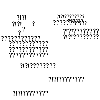 Weirdcore Black Question Mark Code Aura | Roblox Item - Rolimon's