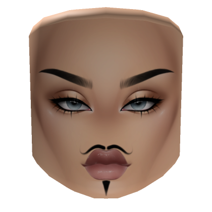 Male Model Goatee Makeup Light Skin Tone | Roblox Item - Rolimon's