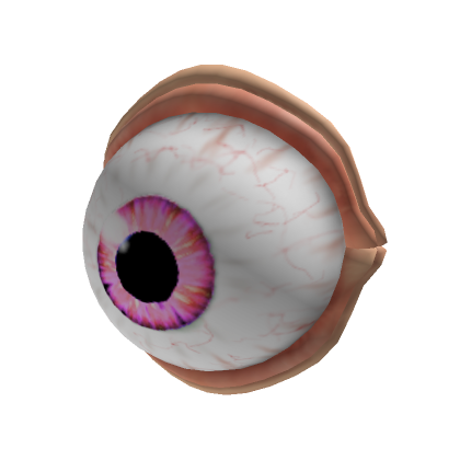 Huge Creepy Realistic Eye (Pink) | Roblox Item - Rolimon's