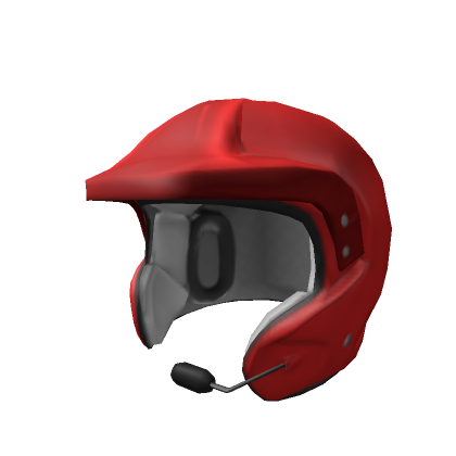 Rally Sport Helmet (Red) | Roblox Item - Rolimon's