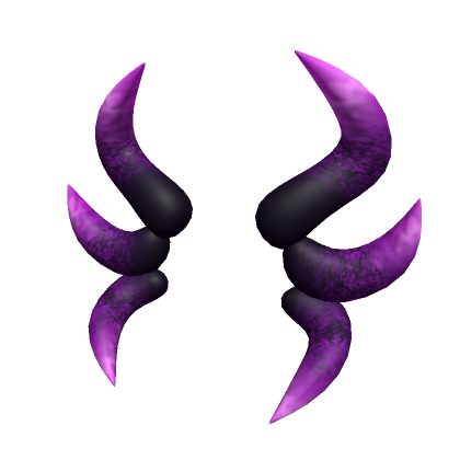 Purple Triple Horns | Roblox Item - Rolimon's