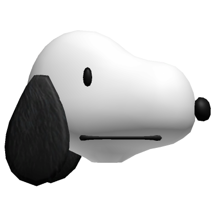 Snoopy Iconic Peanuts Cabeza de Dibujos Animados - Roblox
