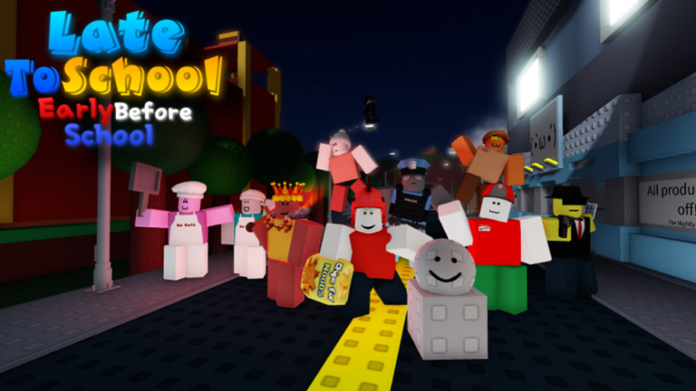 🧢 ️ Late To School | Roblox Game - Rolimon's