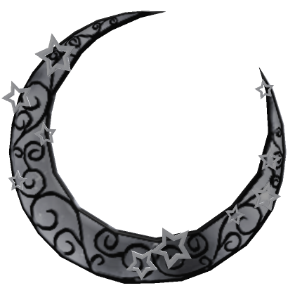 Ornate Moon Background White | Roblox Item - Rolimon's