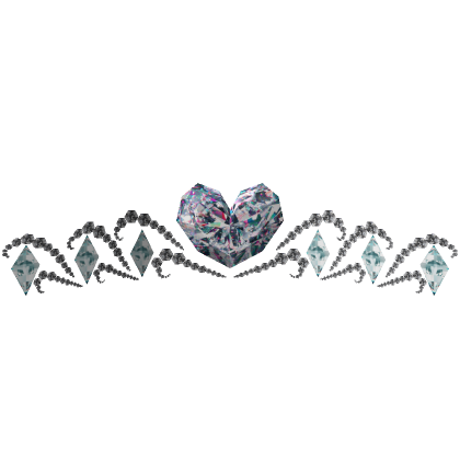 Crystal Sapphire Heart Tiara | Roblox Item - Rolimon's
