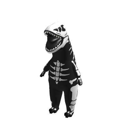 🦖 Skeleton Giant Dinosaur Inflatable Suit Dino | Roblox Item - Rolimon's