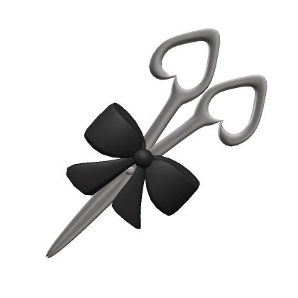 prop scissors with black bow ♡ | Roblox Item - Rolimon's