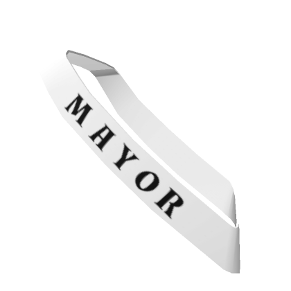 Mayor Sash | Roblox Item - Rolimon's