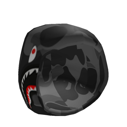 Black Camo Bape Hood | Roblox Item - Rolimon's