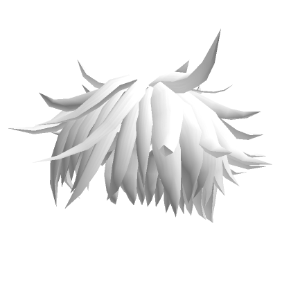 Long White Gojo Anime Hair | Roblox Item - Rolimon's