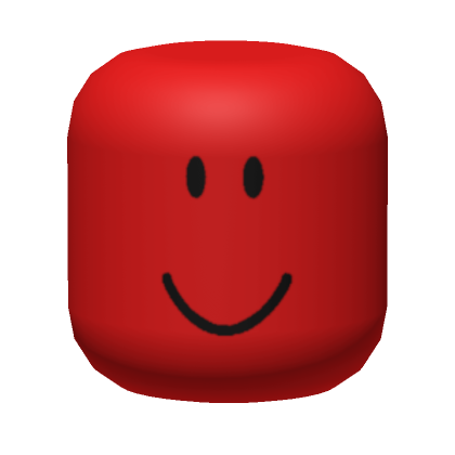 Red BiggestHead | Roblox Item - Rolimon's