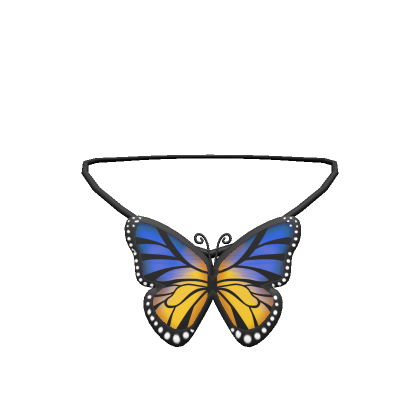 Collar Monarca Azul - Roblox
