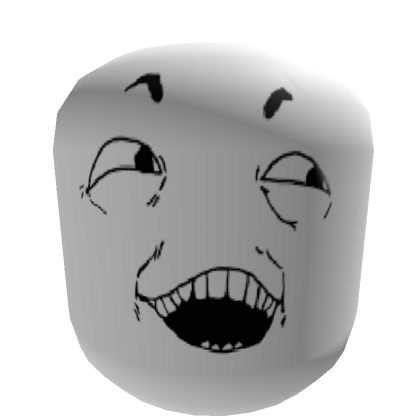 Scary Face (Big Head) | Roblox Item - Rolimon's