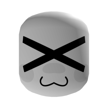 X3 Chibi Cute Face [Institutional White] | Roblox Item - Rolimon's