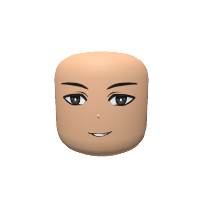 Handsome Anime Face Head - Black Eyes Mask | Roblox Item - Rolimon's