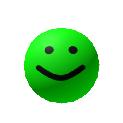 Green Round Noob Head | Roblox Item - Rolimon's