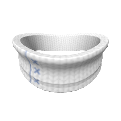 🍀Patched Knit Neck Warmer(White) | Roblox Item - Rolimon's