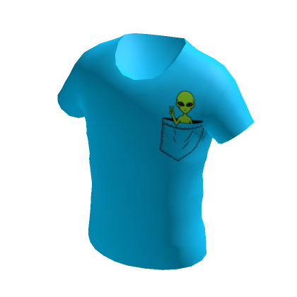 Threadless Alien Pocket T-Shirt | Roblox Item - Rolimon's