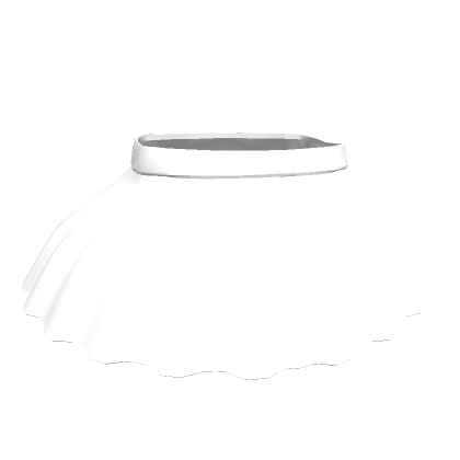 White Cute Little Anime Skirt | Roblox Item - Rolimon's