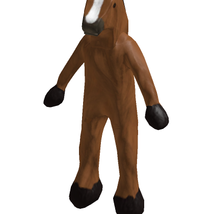 Realistic Dark Brown Horse Full Body Suit/Costume | Roblox Item - Rolimon's