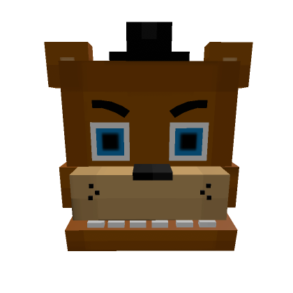 8-Bit Freddy Bear Head | Roblox Item - Rolimon's