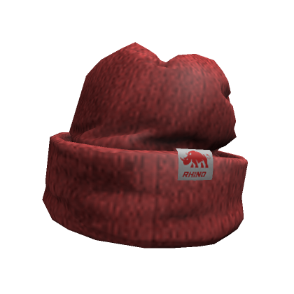 Rhino Industries Beanie 'Red' | Roblox Item - Rolimon's
