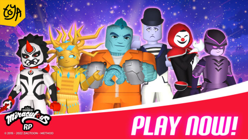 [프리 팩] Miraculous™ RP: Ladybug & Cat Noir - Roblox