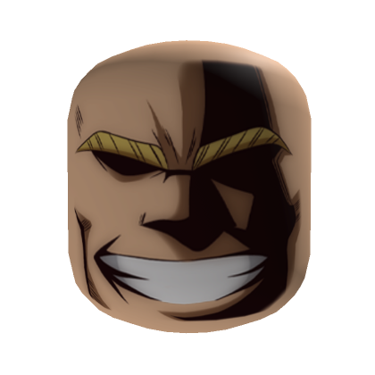 All Might Anime Face | Roblox Item - Rolimon's