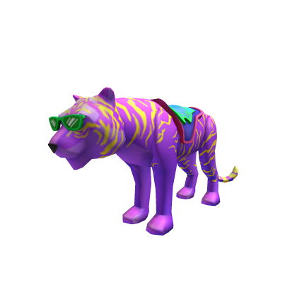 Neon Tiger Mount | Roblox Item - Rolimon's