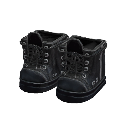 Black Designer Denim Sneakers | Roblox Item - Rolimon's