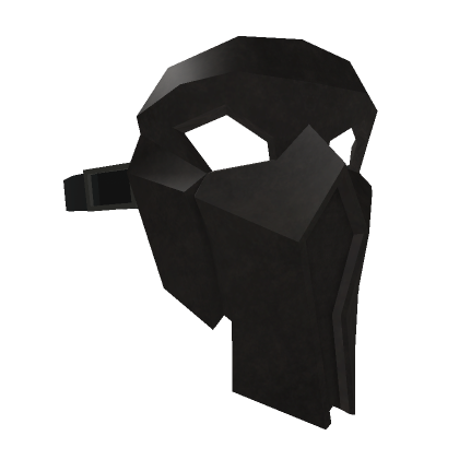 Black Forged Steel Mask | Roblox Item - Rolimon's
