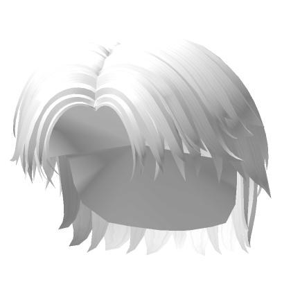 White Middle Parted Hair | Roblox Item - Rolimon's