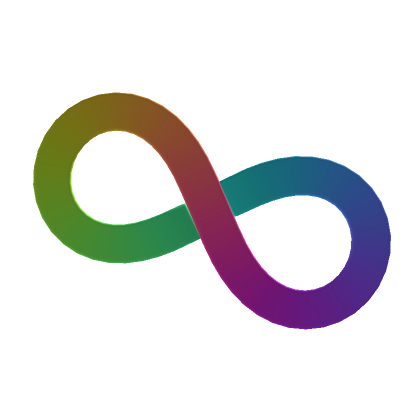 Infinity Rainbow Face Sticker | Roblox Item - Rolimon's