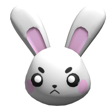 Kawaii Bunny Head | Roblox Item - Rolimon's