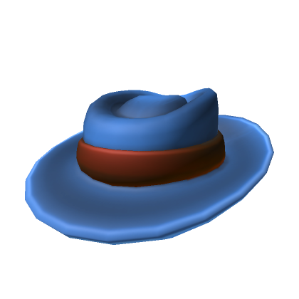 Blue Business Fedora | Roblox Item - Rolimon's
