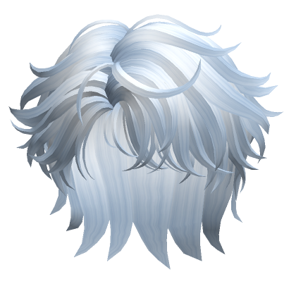 Stylish Side Swept Hair(Sky Blue) | Roblox Item - Rolimon's