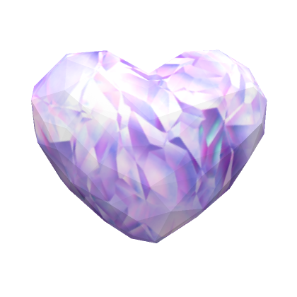 Purple Crystal Floating Heart | Roblox Item - Rolimon's
